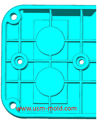 Plastic part ribs desigining - UNIQUE SOLUTIONS MOLD LIMITED