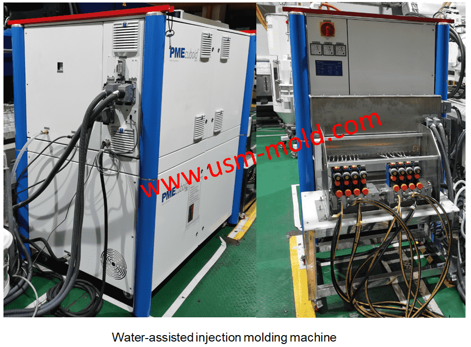 Water assisted injection molding introduction - UNIQUE SOLUTIONS MOLD ...