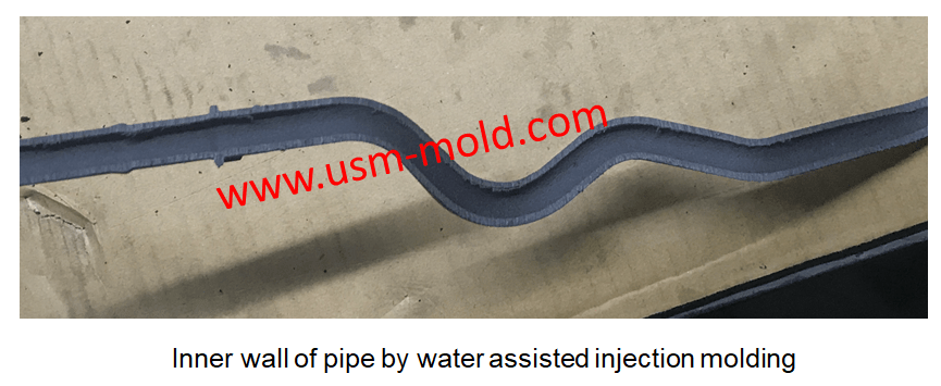 Comparison of water-assisted and gas-assisted injection molding ...